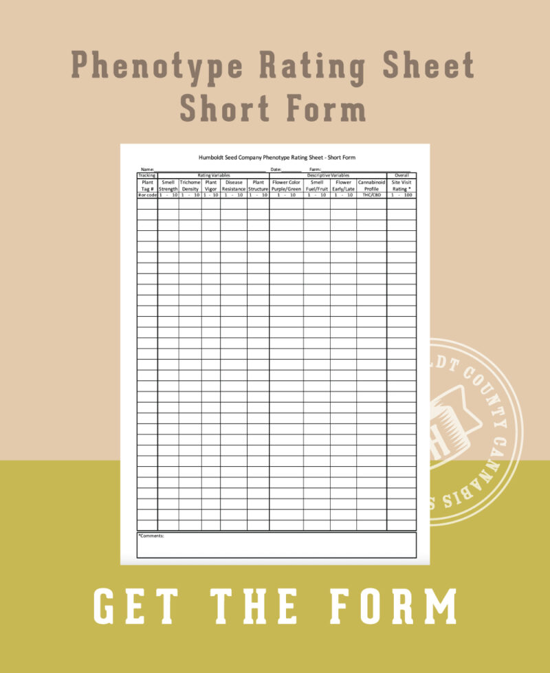 Learn - Cannabis Seeds | Humboldt Seed Company